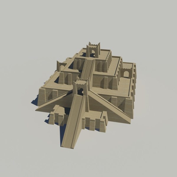 3ds ziggurat pyramid
