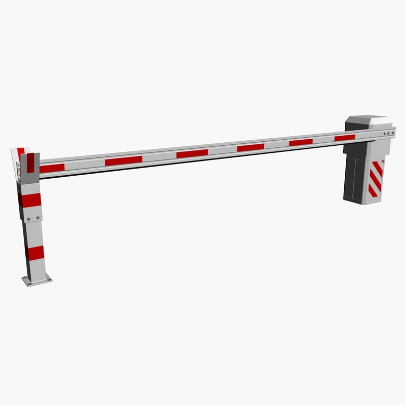 3d barrier bar model