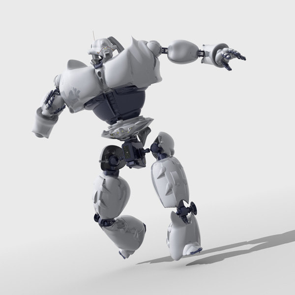 3d robot biped model