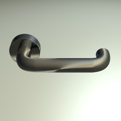 3d model door handle