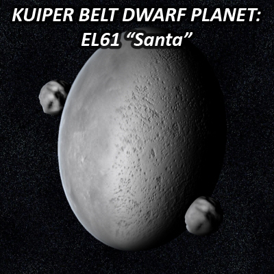 dwarf planet el61 3d model