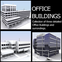 3d model unique buildings vol 2