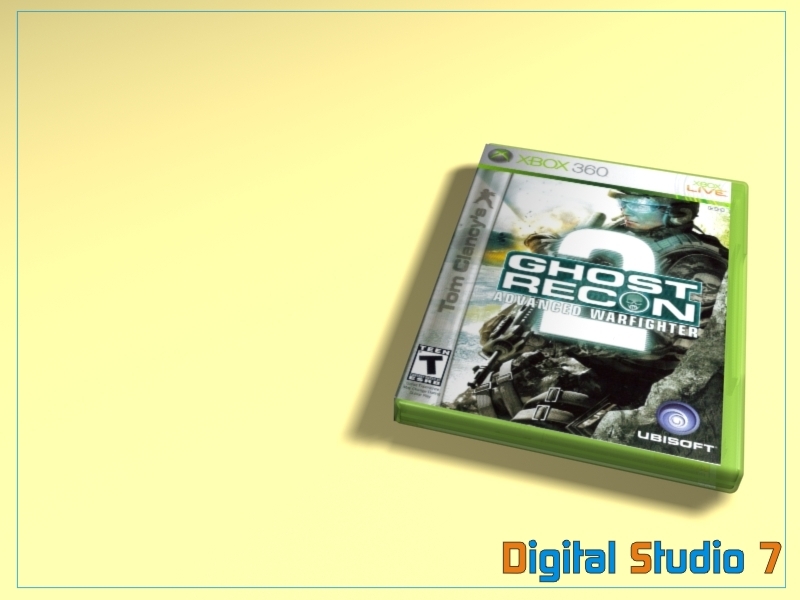 3d xbox 360 case 9 model