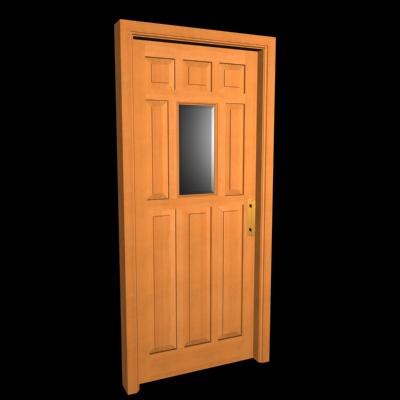 3ds max door