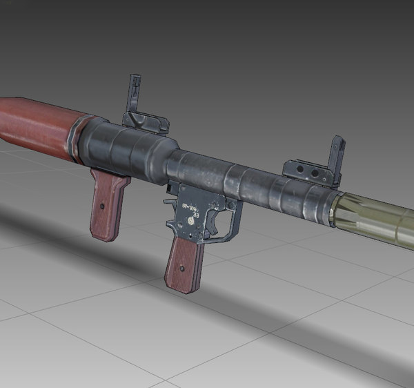 3dsmax rpg-7 arab rebel