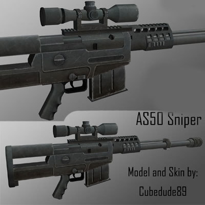 as50 sniper rifle obj