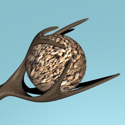 staff 3d model