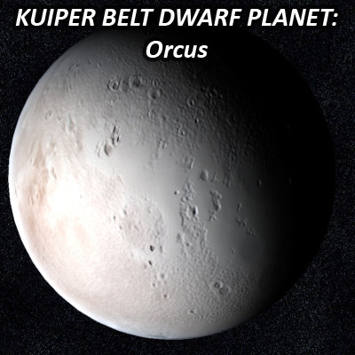3d dwarf planet orcus