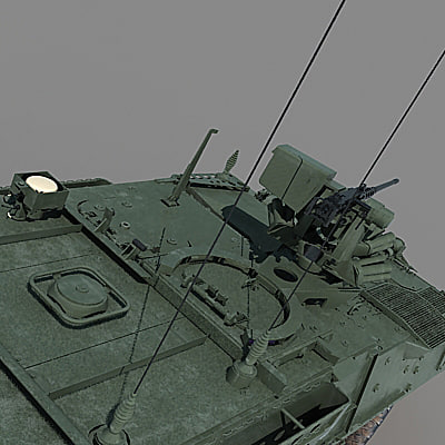 army m1130 command vehicle 3d model