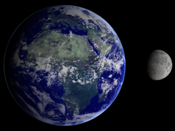 Erde und Mond 3D-Modell - TurboSquid 379362
