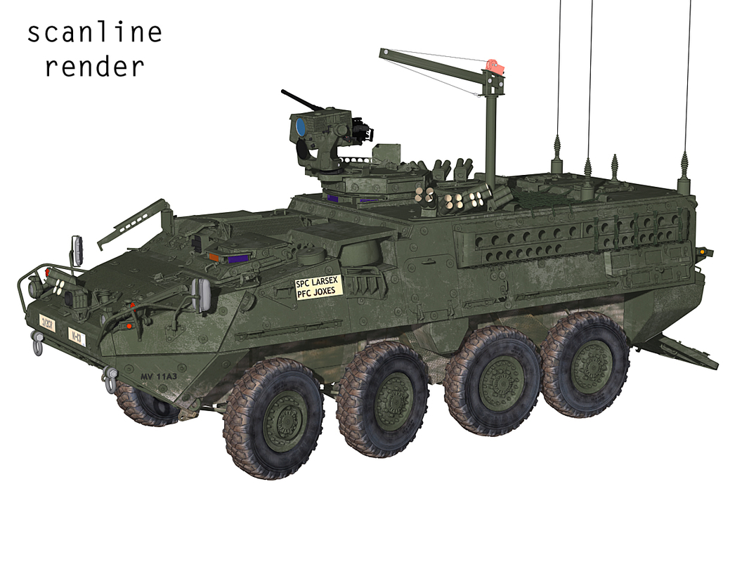 max army m1127 reconnaissance vehicle