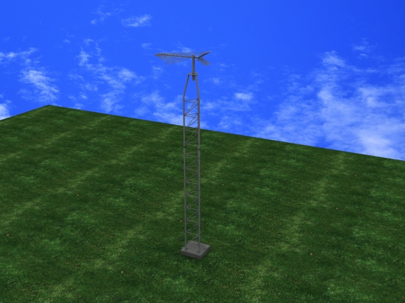 max rohn 55g radio tower