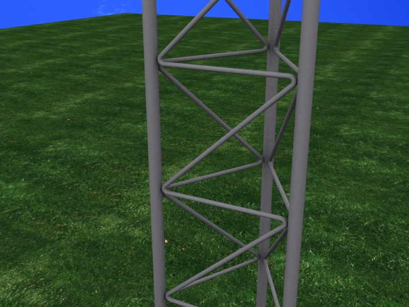 max rohn 55g radio tower