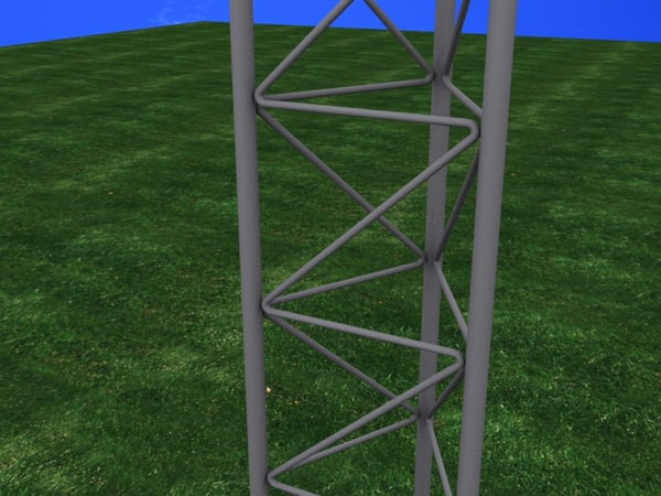 max rohn 55g radio tower