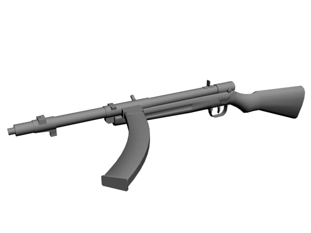 3ds type 100 submachine gun