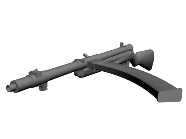 3ds type 100 submachine gun