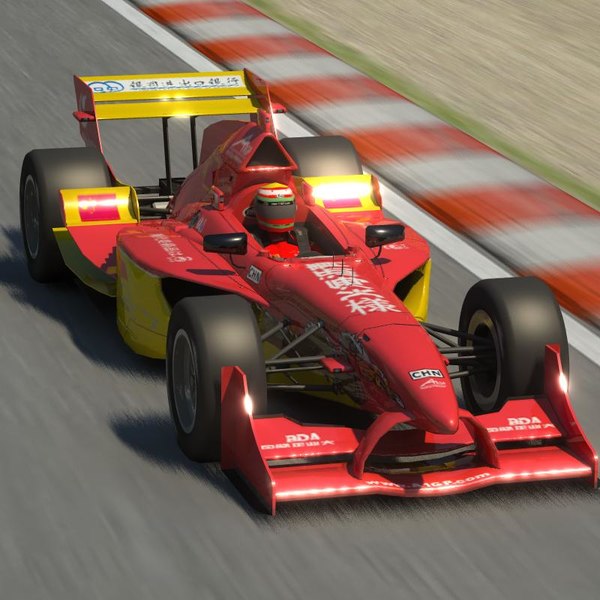 a1gp car racing 3d max