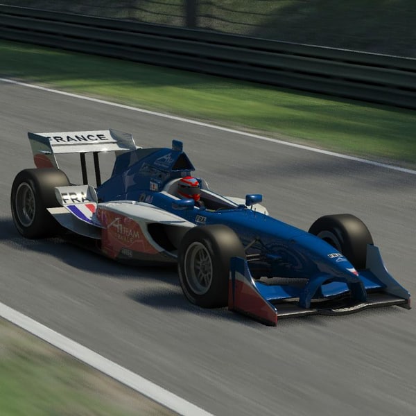 a1gp car racing 3d max