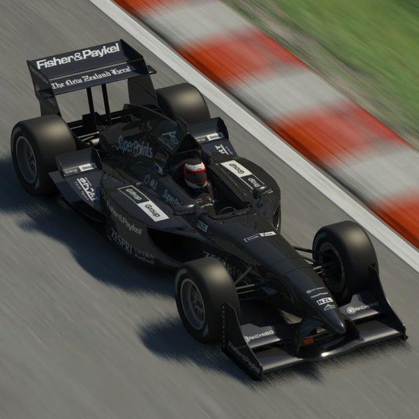 a1gp car racing 3d max