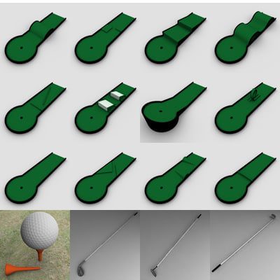 Golf Swing 3D Models for Download | TurboSquid