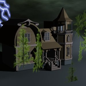 Haunted House 3D Models for Download | TurboSquid