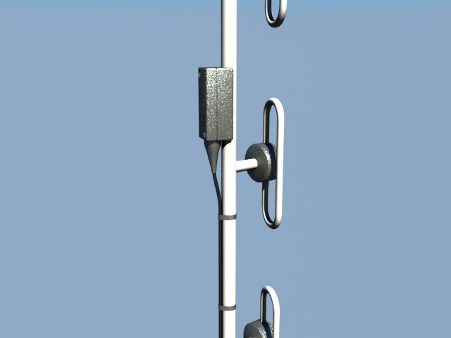 tetra antenna vertical stack 3ds