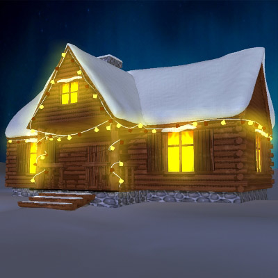 3d model snow house