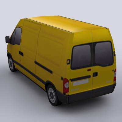 3d model renault master