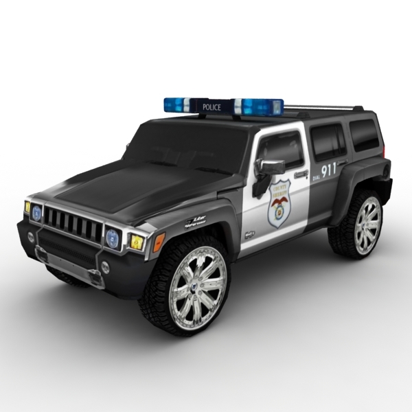police hummer h3 2008 max