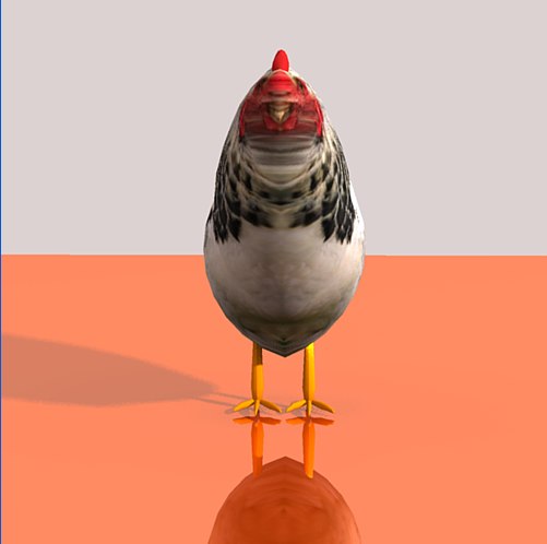 3d chicken sketchup