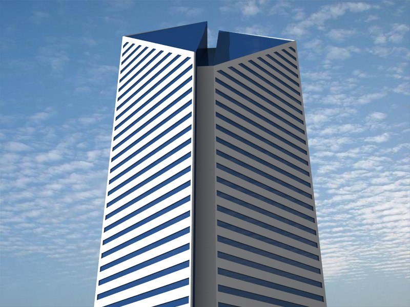 3d model smurfit-stone building
