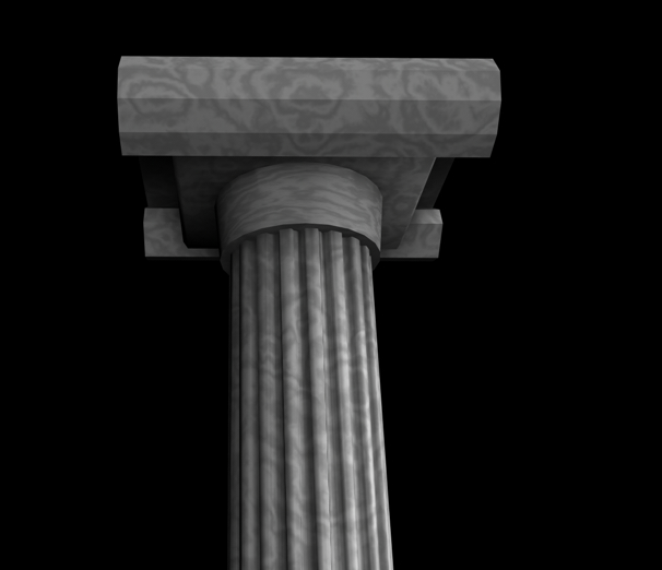 3ds roman pillar