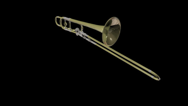 3d model trombone