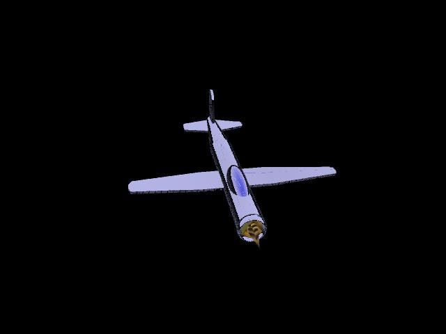 maya chrome aircraft