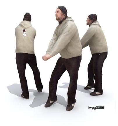 3d people character model