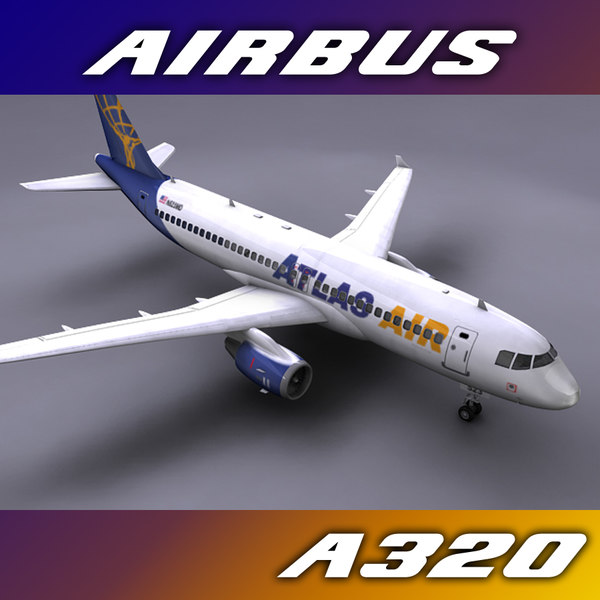 3d a320 atlas air