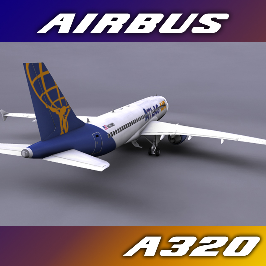 3d a320 atlas air