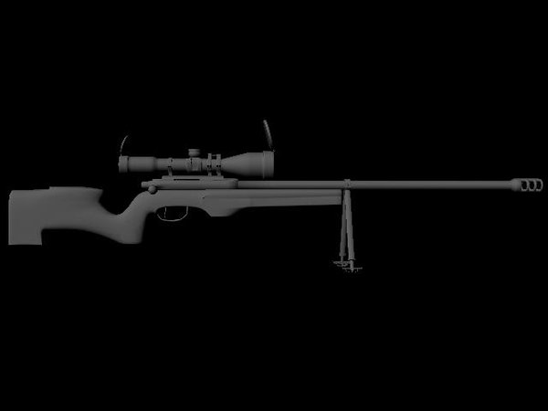 maya sniper rifle