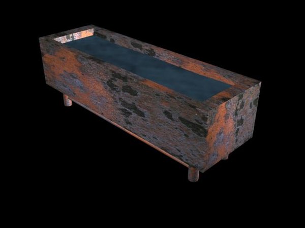 3ds max trough