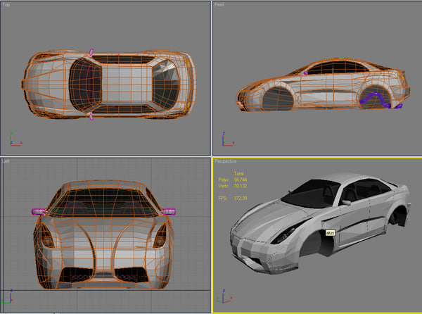 3d concept car