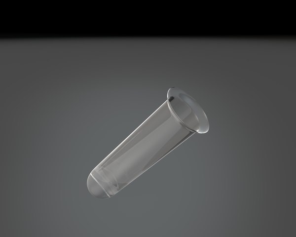 3d model of test tube