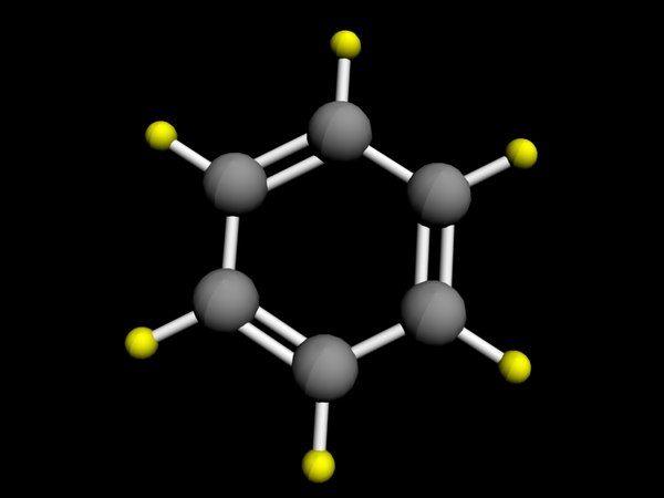 molecule benzene 3d max