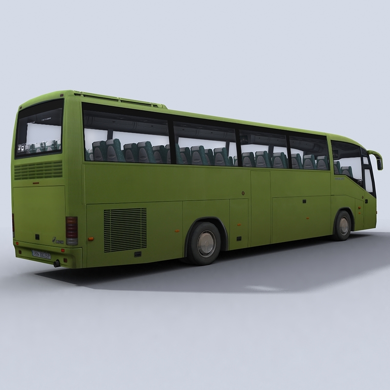 coach vehicle 3d model
