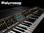 3d polymoog synthesiser keyboard model