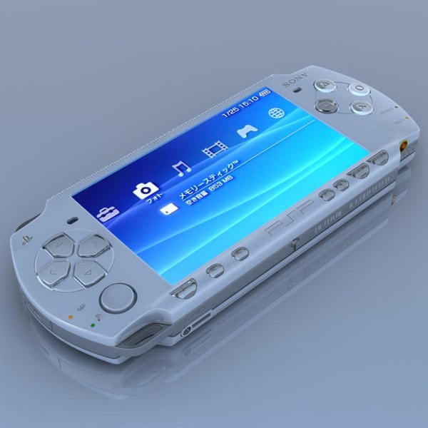 3d sony psp slim light