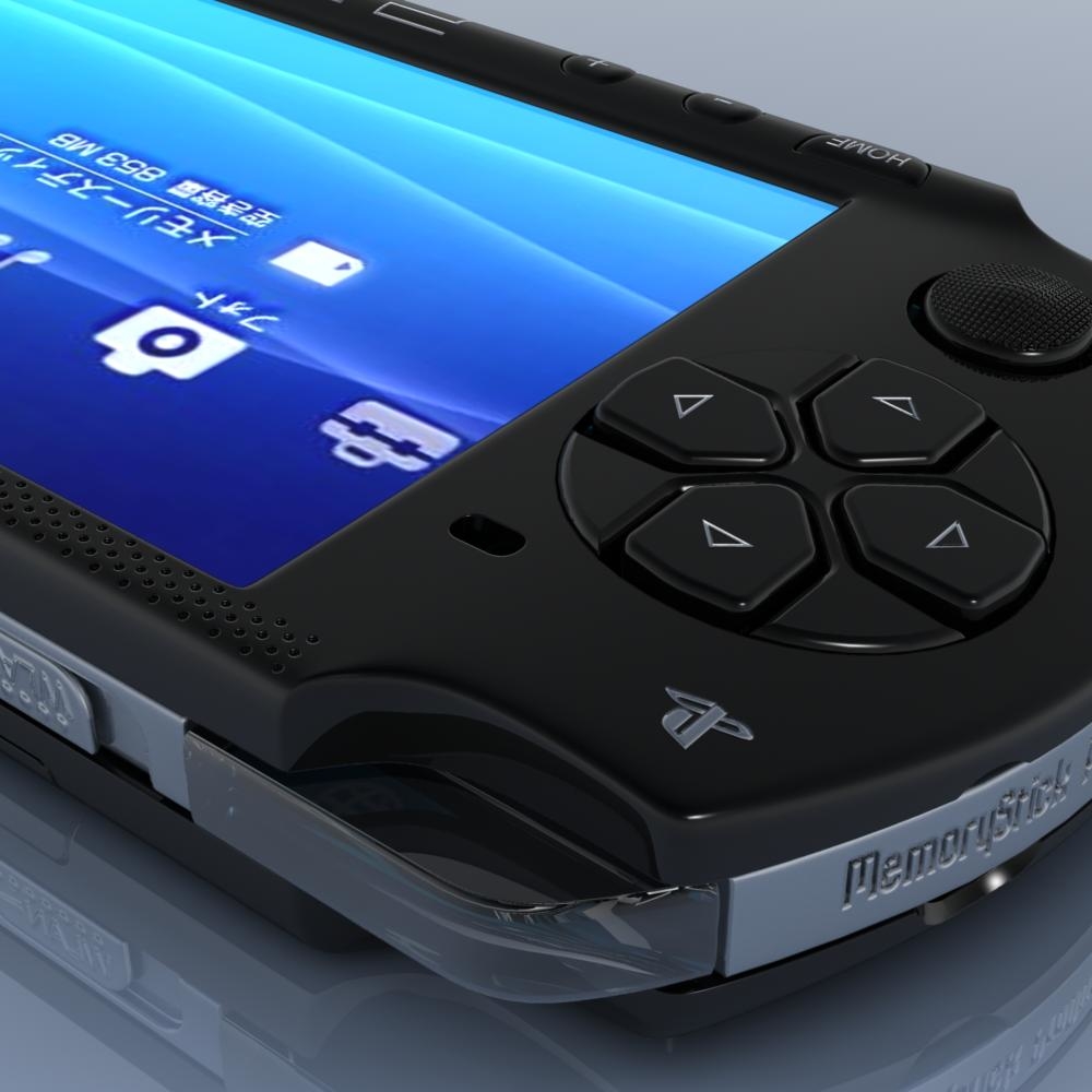 3d sony psp slim light
