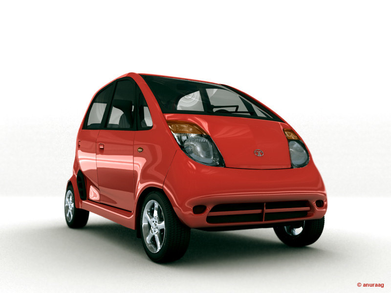 3d model car tata nano