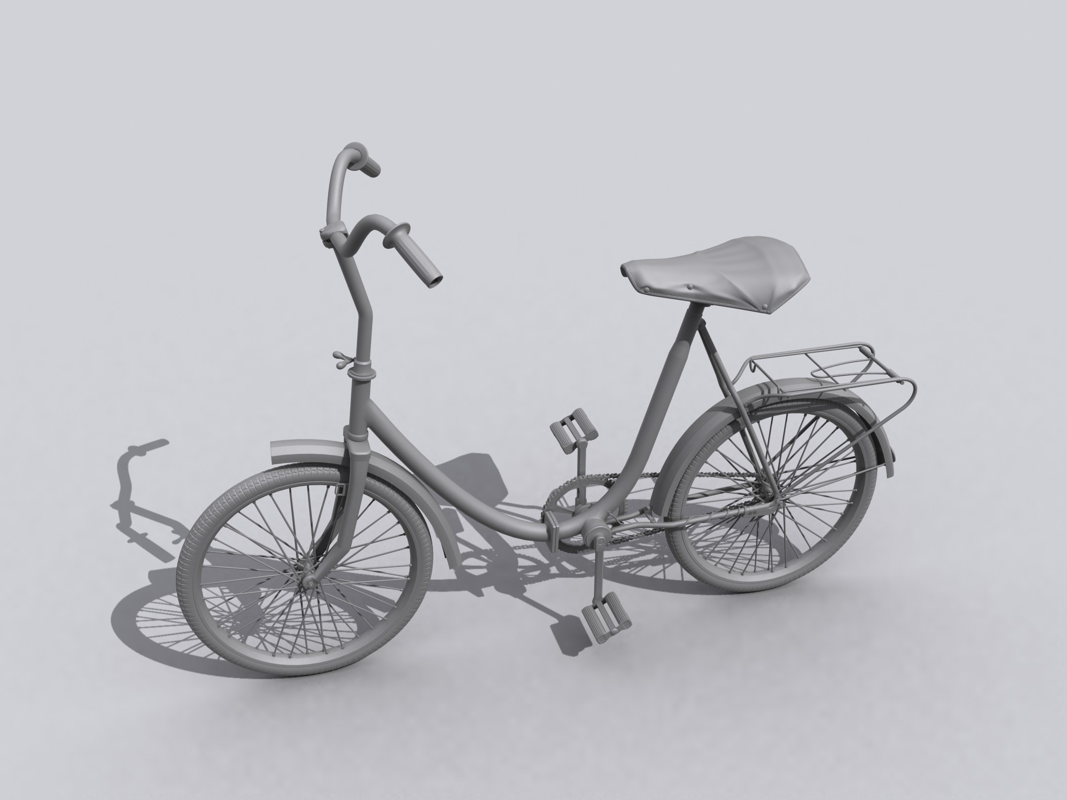 3d model kids bike