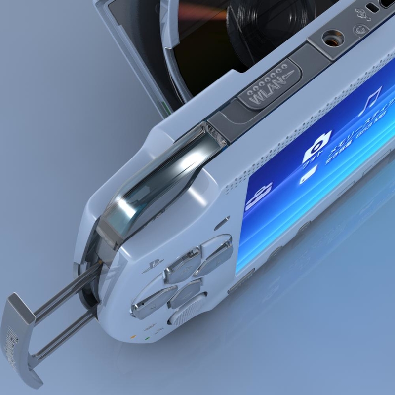 3d sony psp slim light