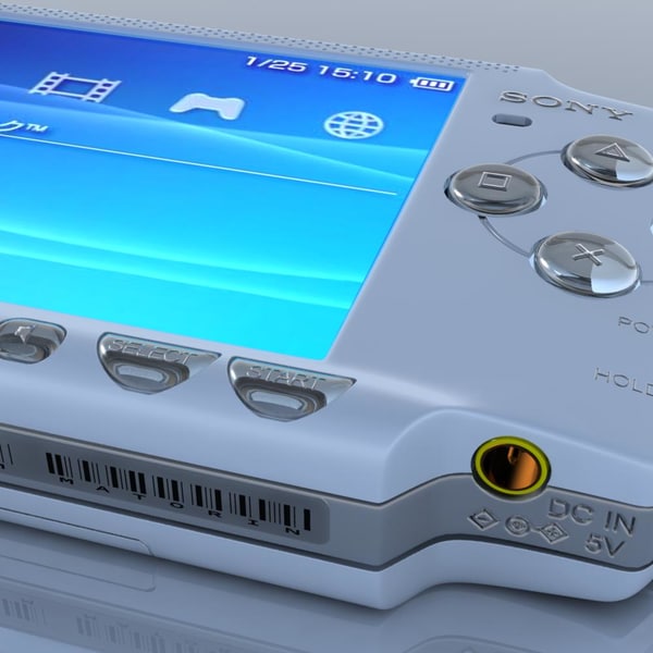 3d sony psp slim light